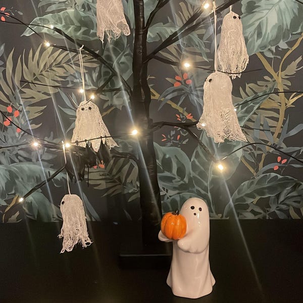 Hanging Halloween Ghost / Halloween Ghosts / Halloween Decoration ...