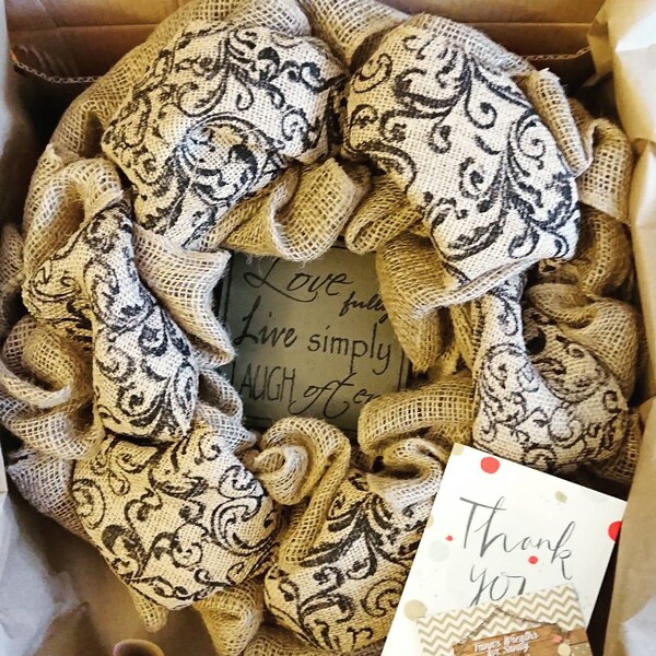 Cotton Boll Ribbon / Cotton Blossom Ribbon / Wired Ribbon / Farmhouse ...