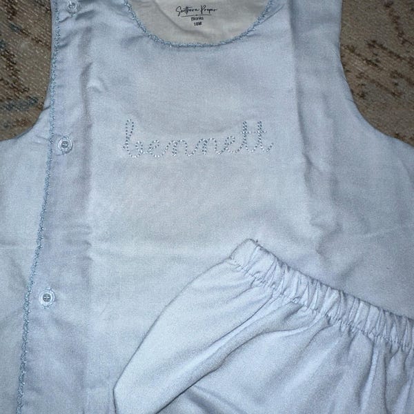 Monogram Diaper Set / Boys Monogram Diaper Set/ Girls Monogram Diaper ...