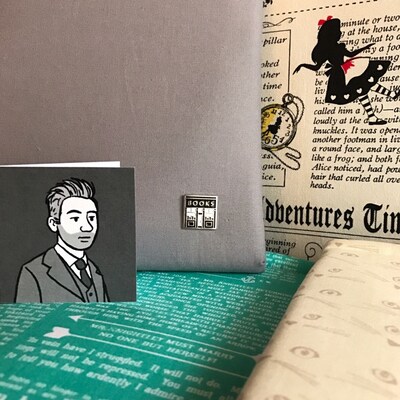 Book Shop Enamel Pin Books Pin Gift for Book Lovers Literary Jewelry ...