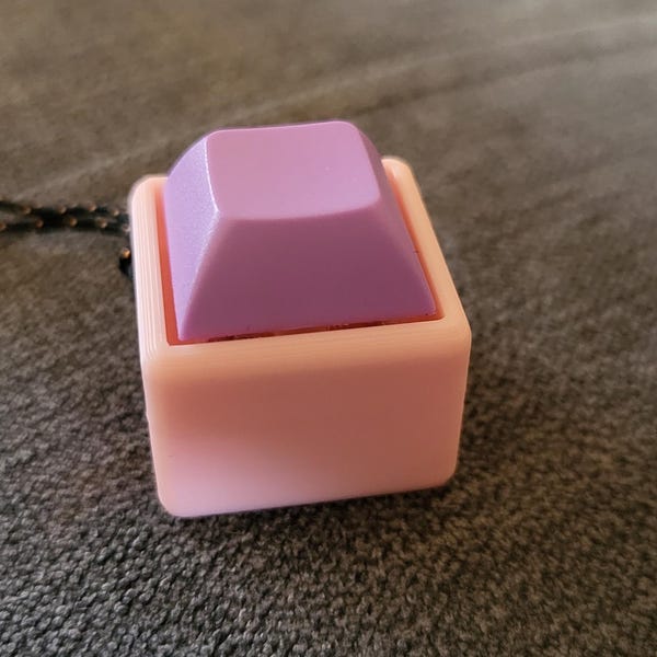 Keyboard Fidget Toy Keychain for Adults Cupcake Lover Gift Idea ...