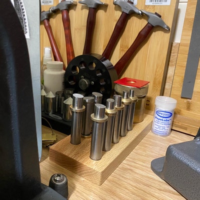 Auto Coin Ring 9 Piece Tool Holder for the Auto Punch Not Requiring ...