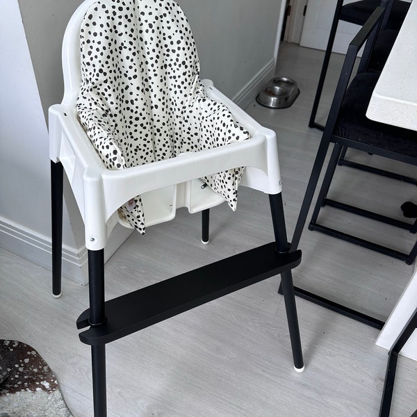 Wipeable Cushion Cover for IKEA Antilop Highchair - Dots on White - Etsy