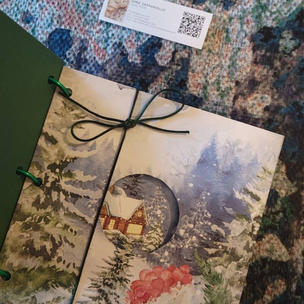 Garden House Accordion/concertina Book - Etsy