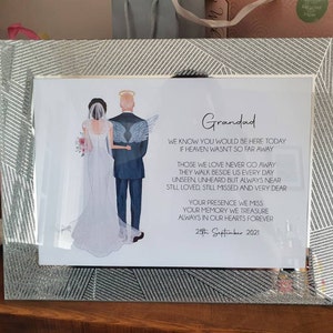 Personalised Wedding Card Bride and Groom Card Wedding Card | Etsy
