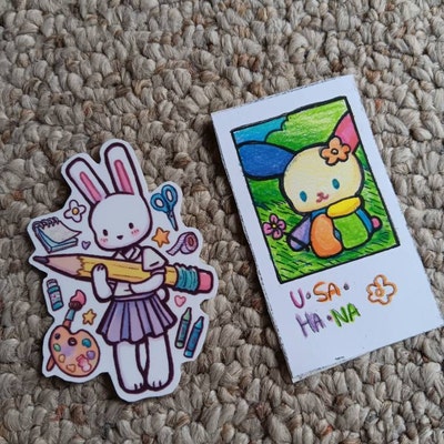 Sweet Tooth Bear Sticker Colorful, Cute, and Homemade Stickers ...