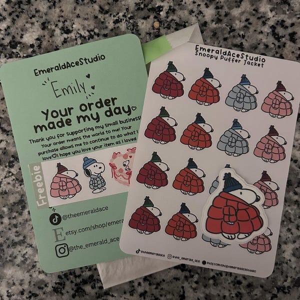 Snoopy Vinyl Stickers | Snoopy Stickers | Concha Stickers | Snoopy ...