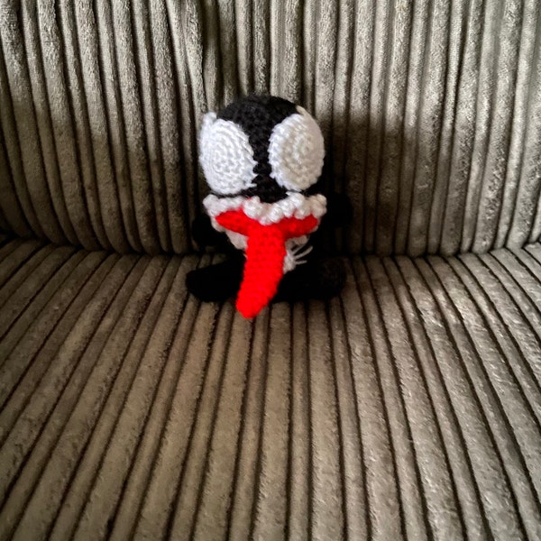 Venom Spider Chibi Amigurumi Crochet Pattern Tutorial Kawaii Toy Plush ...