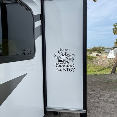 Rpod Slide Out Decal Does This Slide Make My Camper Look Big RV Decal ...