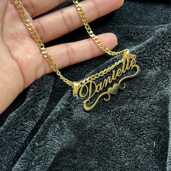 Acrylic Nameplate,custom Name Necklace,colorful Name Necklace ...