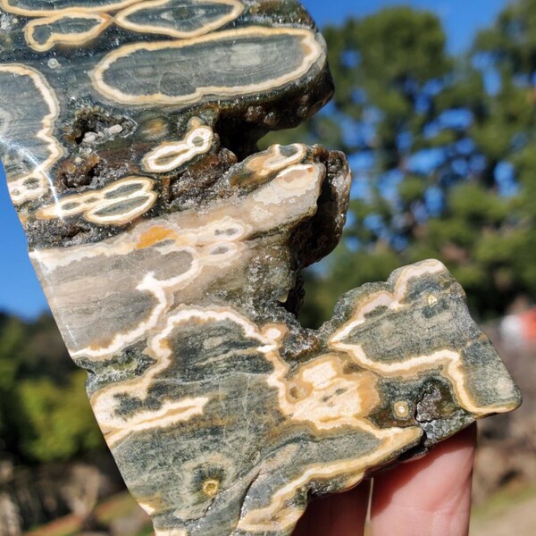 Seven Colors Banded Calcite Crystal Tower 910 Gram | 2lbs 1oz - Etsy