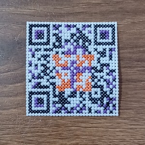 Christmas QR Code Cross Stitch Pattern Bundle 2, Play Songs on Youtube ...