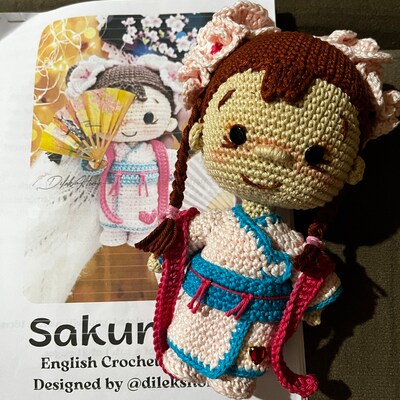 Crochet Pattern Lİlla Doll Amigurumi PDF English - Etsy