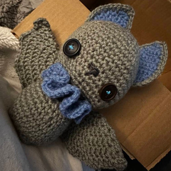 The Little Bat Crochet Pattern | Crochet Bat | Bat Amigurumi | Crochet ...