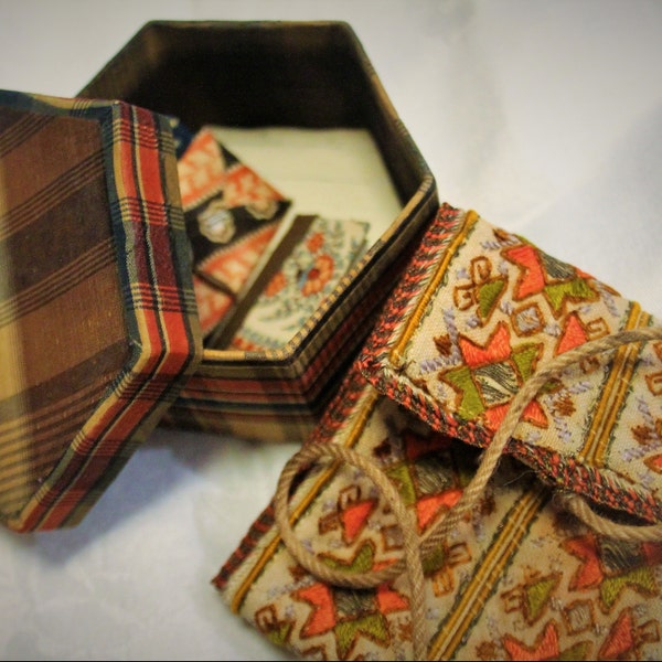 Antique Chintz and Calico Box Fine Home Decor - Etsy