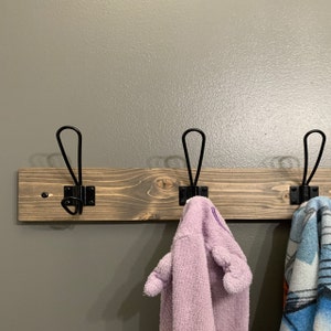 Farmhouse Wall Hook Bathroom Towel Hook Rustic Towel Hook - Etsy