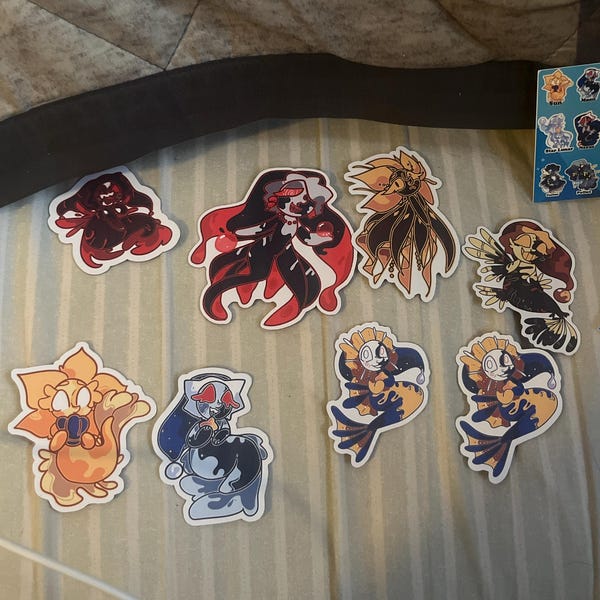 Dandy World Sticker Set - Etsy