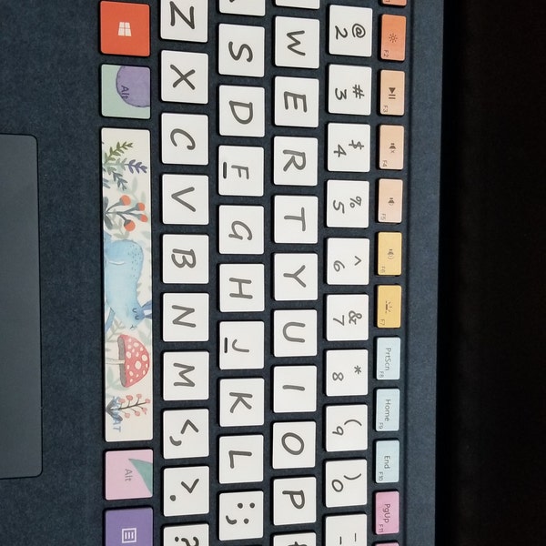 Surfacebook 2 Keyboard Stickers Individual Keys Decal Rabbit Protector ...