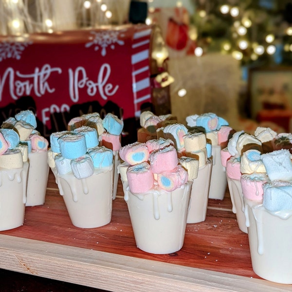 White Wrappers for Holding Chocolate Truffles/ Rustic Wedding ...