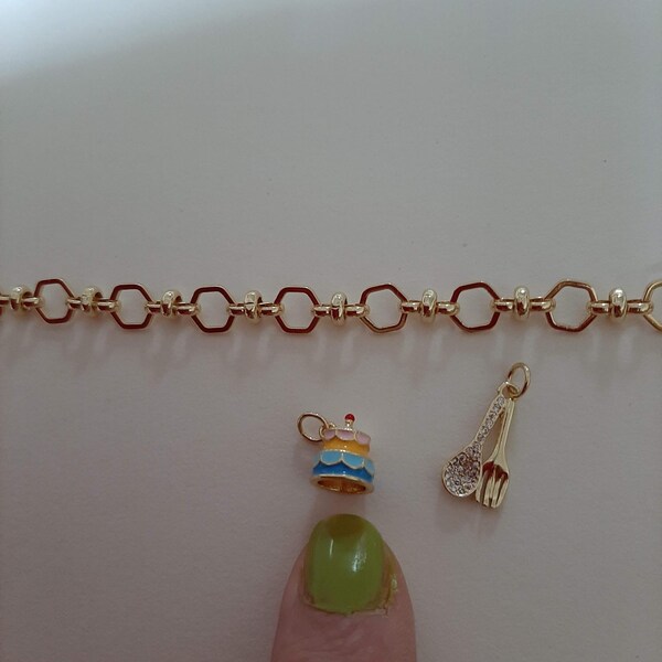 Gold Paperclip Chains, 18K Gold Filled Oval Chains, Ring Clasp Chains ...