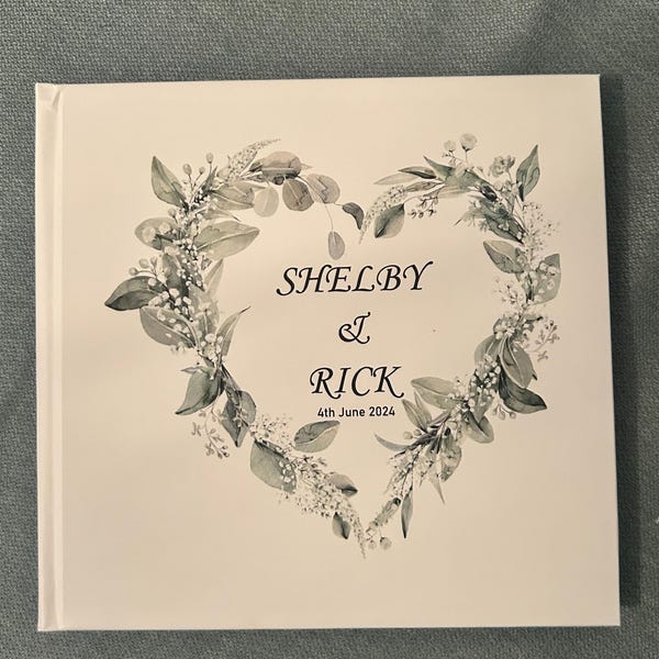 21st Birthday Black Scrapbook Photo Album With Gold Script Present ...