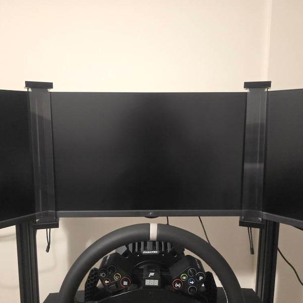 Custom Bezel Free Kit: Triple Monitor Curved/flat Screen Upgrade (2 ...