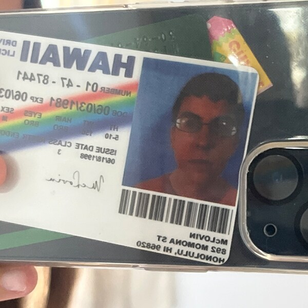 Mclovin SUPERBAD Plastic ID Card - Film Novelty Prop Replica (with or ...