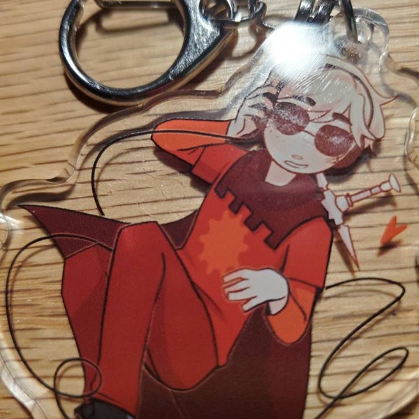 The Striders | Homestuck Acrylic Keychain Charms (dave & Dirk Strider ...