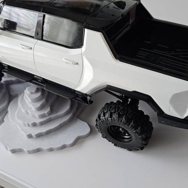 RC 3D Printed Rock Crawler Display - TRX4M & SCX24 Upgrade for 1/18 and ...