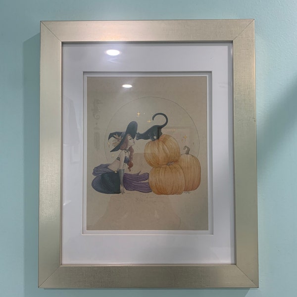 Earth Mermaid Art, Little Mermaid Print, Original Mermaid Painting, Eco ...