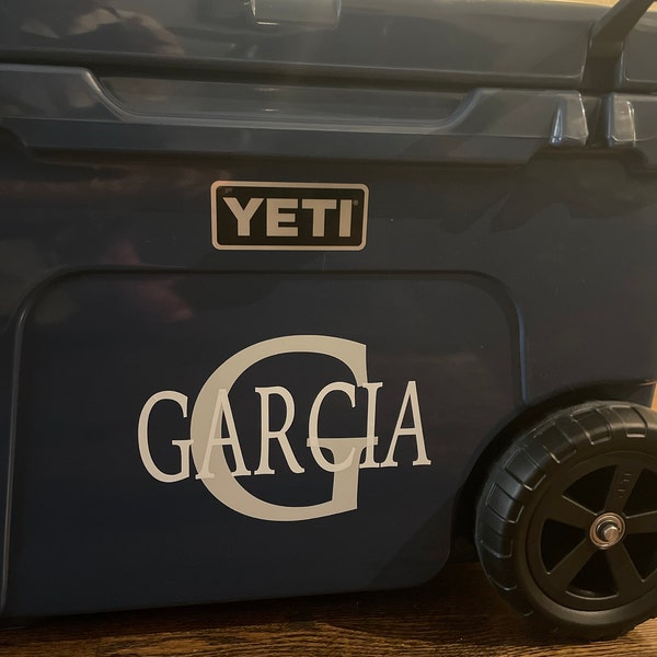 Personalized YETI Cooler Decals-personalized RTIC Cooler Decals-custom ...