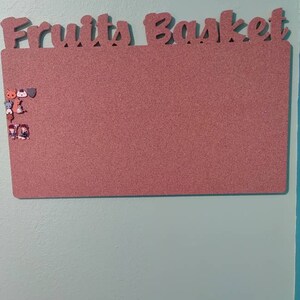 Personalized Cork Board With Name Cork Board Letters | Etsy