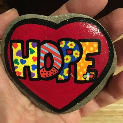 Set of 5 Pac Man & Ghosts Hand Painted Rocks - Etsy