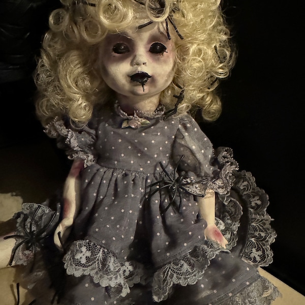 Creepy Horror Doll, Mallison, Chucky Inspired, OOAK, Custom, Haunted ...