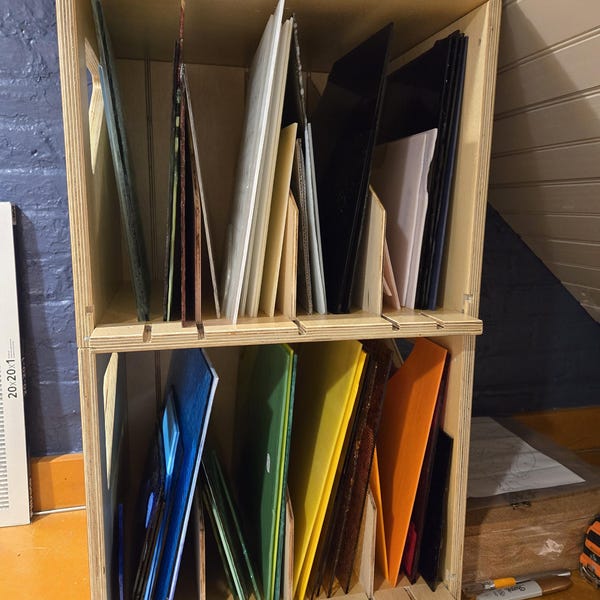 Vinyl LP Record Storage Crate - Stackable - Etsy