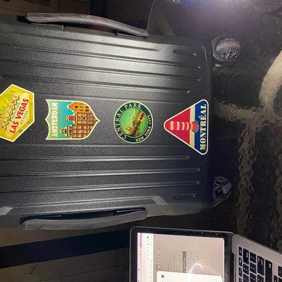 Petra Jordan Travel Sticker, Vintage Style Decal for Suitcase, Luggage ...