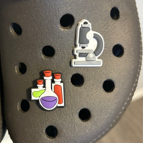 New Science Themed Shoe Charms for Crocs, Croc Compatible Shoe Charms ...