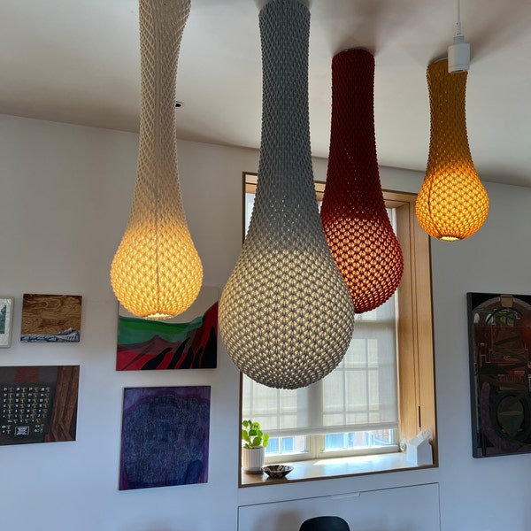 Futuristic Floor Lamp, Modern Lamp Shade, Industrial Sphere Light ...