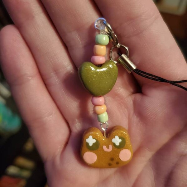 Cottagecore Clay Rings (strawberries, Polymer Clay, Quirky, Cute ...