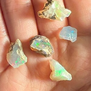 Ethiopian Opals Rough Untreated Bigger Size Opals Rough AAAA | Etsy