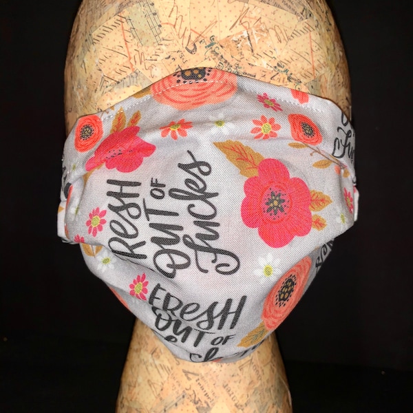 Swear Fabric - Pretty Sweary Cuss Words Grey by Cynthiafrenette - Cuss ...