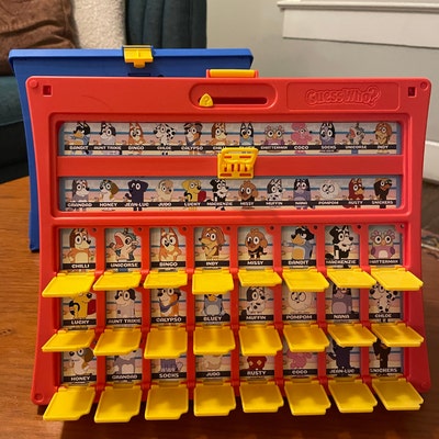 Bluey 2.0 Guessing Game Digital Download Bluey Themed Player Sheets You ...