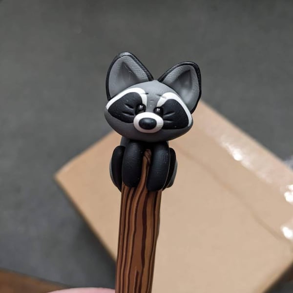 Raccoon Ballpoint Pen - Etsy