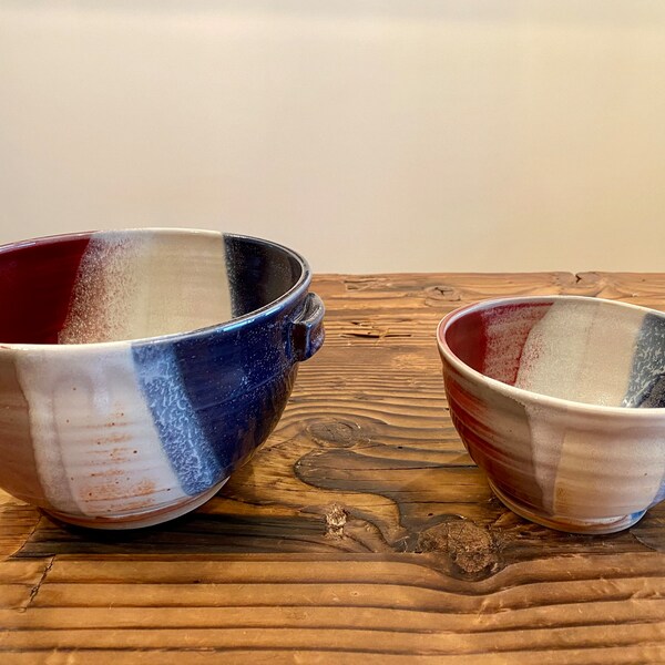 Handmade Swirly Turquoise Coffee Mug, Small Ceramic Cup, Rustic Wheel ...