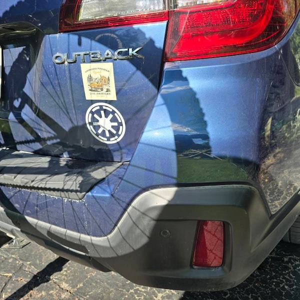 Galactic Republic Insignia Vinyl Decal | Sticker - Etsy