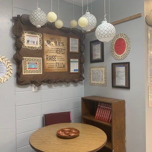 Classroom Rules Personalized Art Print. Teacher Gift for Elementary, Middle, or High School ...