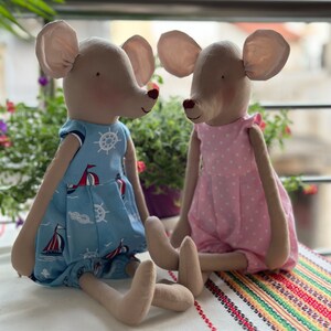 30 Cm Soft Toy Rag Doll Making Mouse Sewing PDF Pattern and - Etsy