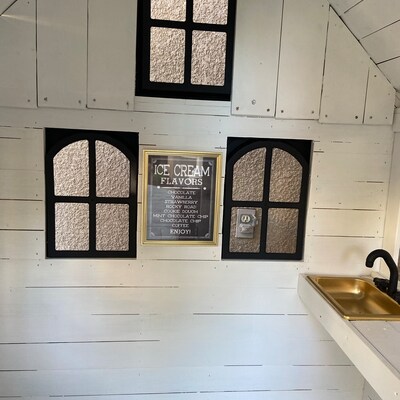 Custom 'ICE CREAM FLAVORS' Printable Sign Chalkboard Printable Dessert ...