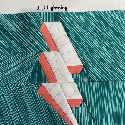 Lightning Bolt Superhero Mini Wall Hanging Quilt Pattern PDF Quilt ...