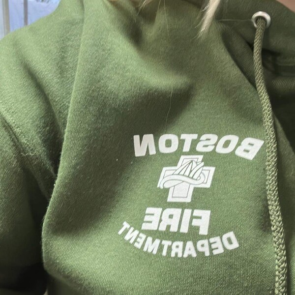 Boston Fire Leather Patch Hat - Etsy